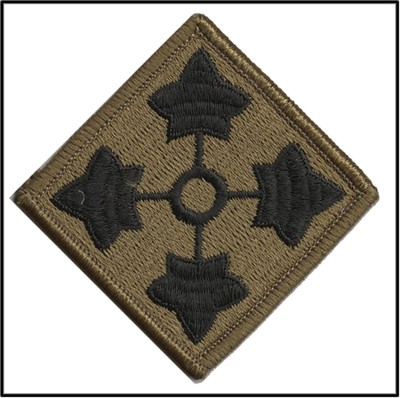 4th INFANTRY DIVISION MULTICAM PATCH 4TH ID 10 QUANTITY ( 10 PATCHES ...