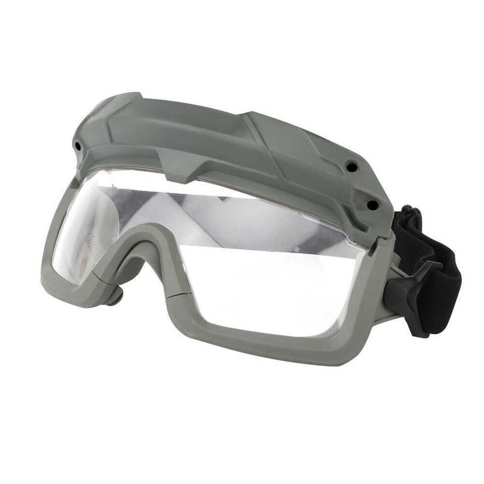 Tactical Airsoft Goggles Windproof Anti Fog CS Combat Eye Protection ...