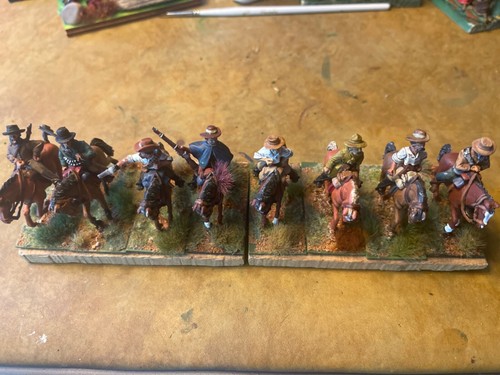 28mm well-painted Foundry colonial British Irregular Cavalry. | eBay