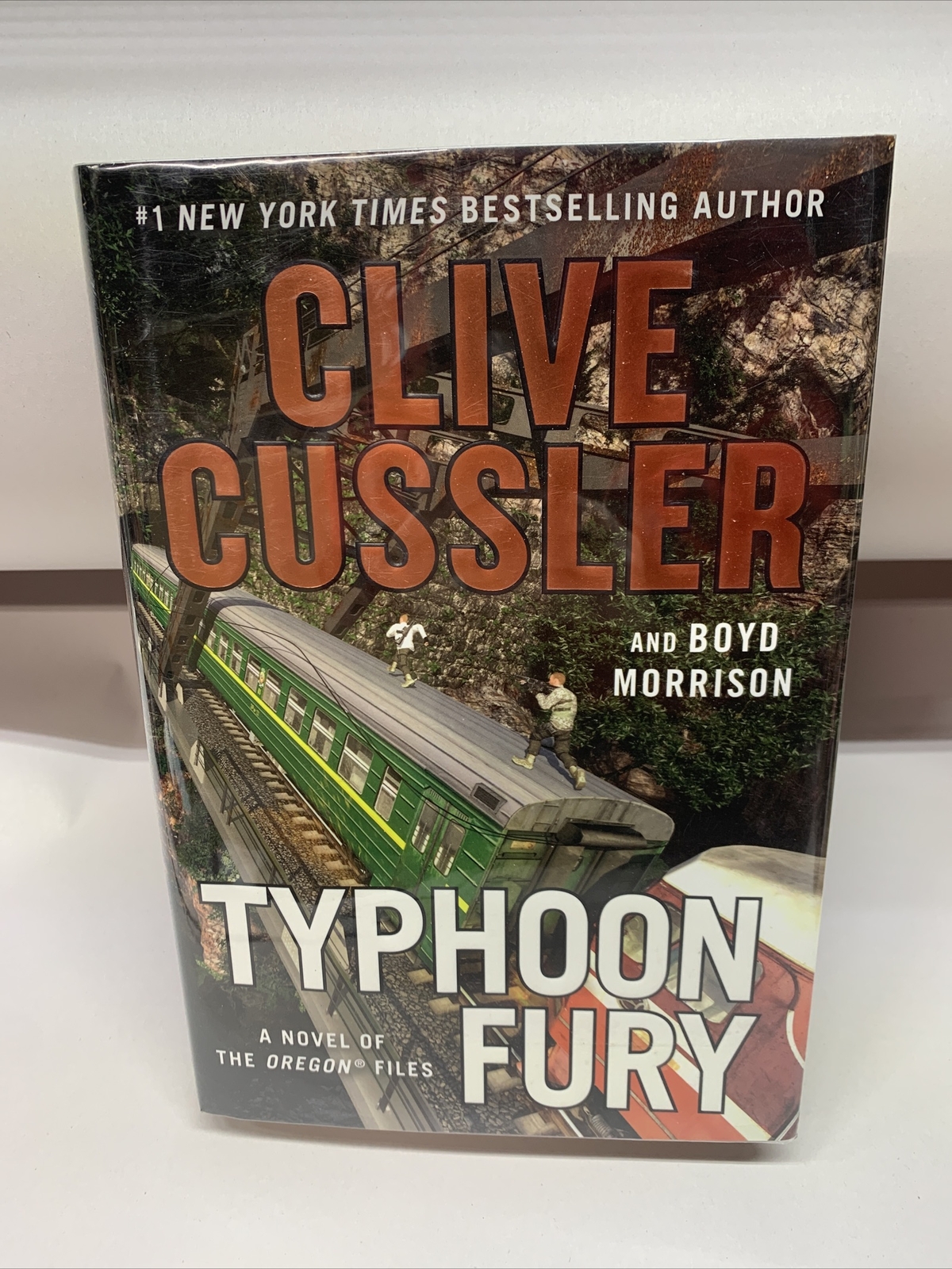 Signed Typhoon Fury by Boyd Morrison and Clive Cussler Hardback Book ...