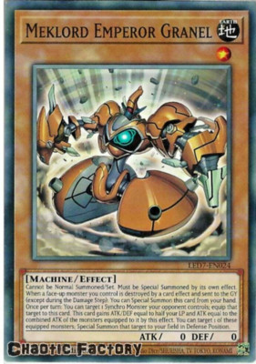YUGIOH LED7-EN024 Meklord Emperor Granel Common 1st Edition NM | eBay ...