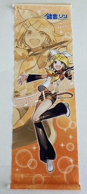 Tapestry wall scroll póster KAGAMINE RIN 22x8in. | eBay