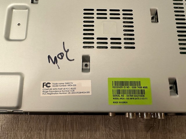 DIRECTV HR24-500 (500GB) DVR for sale online | eBay