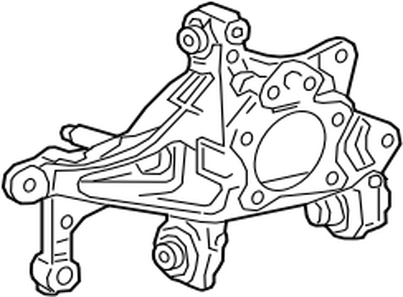 42305-33050 Toyota Carrier sub-assy, rear axle, lh 4230533050, New ...