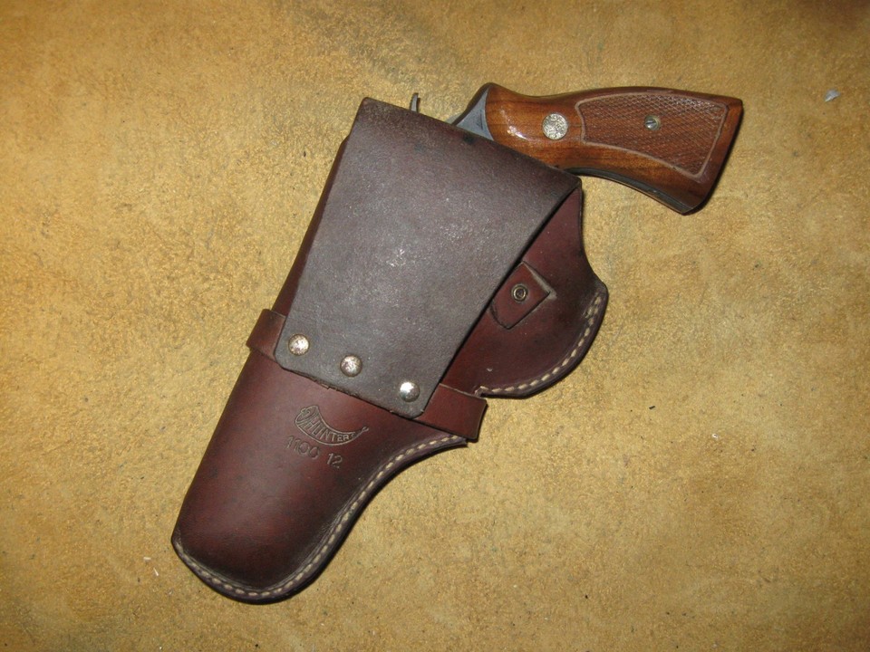 Hunter Holster S&W N Frame 27 28 29 624 625 627 629 RH 4" GC 250918 | eBay