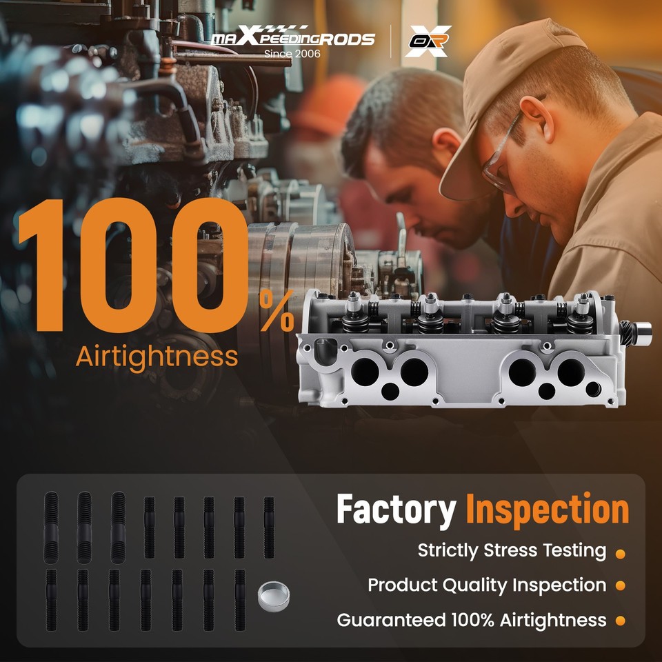 Complete Cylinder Head Mechanical Type for Mazda B2000 B2200 626 2.0L 2 ...