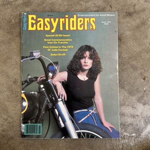 Easyriders Magazine March 1979 choppers bikers motorcycles iron on ...