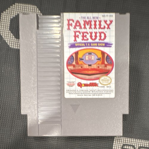 Nintendo Family Feud NES GameTek Trivia NTSC-U/C Sleeve Included ...