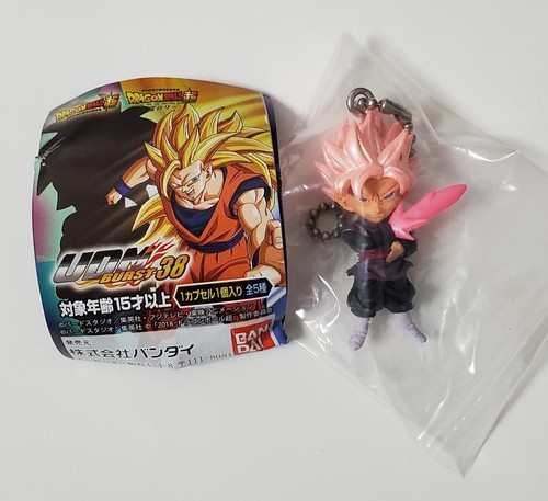 Gacha Capsule Toy Figure Dragon Ball UDM Super Saiyan Rose Goku Black ...