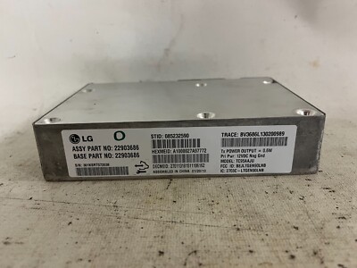 2013 Buick Regal 2013 Sonic Communication OnStar Control Module ...