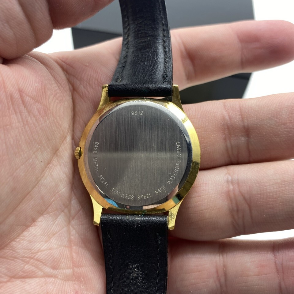 Vintage Hamilton 9812 Masterpiece Pennsylvania 1991 Big 33 Dial Watch ...