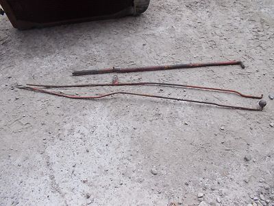 Allis Chalmers D14 tractor throttle clutch & governor linkage rod rods ...