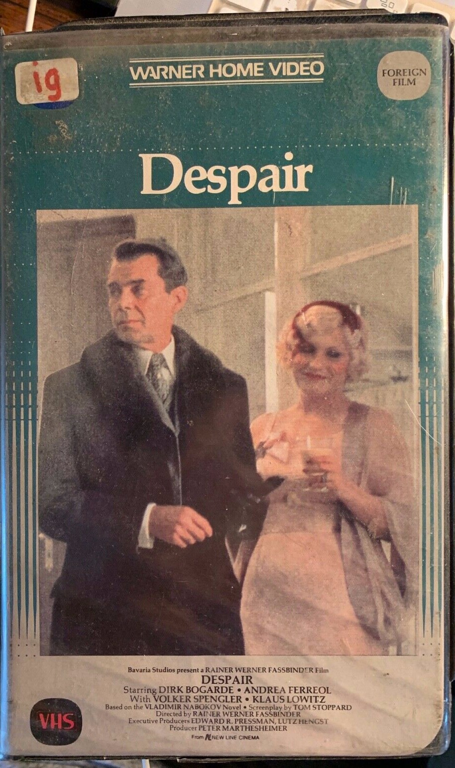 Despair (VHS) Rare 1979 Fassbinder comedy stars Dirk Bogarde | eBay