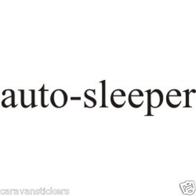 AUTO-SLEEPER - (STYLE 3) - Motorhome Name Sticker Decal Graphic - PAIR ...