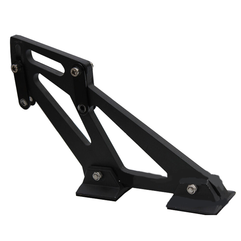 US Car Rear Wing Refit Trunk Spoiler Legs Bracket Mount Plates Aluminum ...