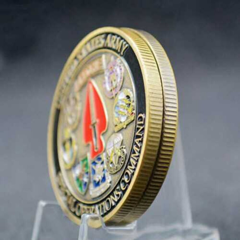 50pc US Military Army Special Operations Command Challenge Coin ...