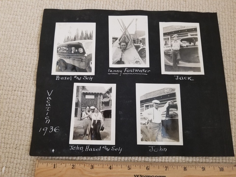 Fantastic 1936 Jackson Hole Wyoming Vacation Camping Photos – Humorous ...