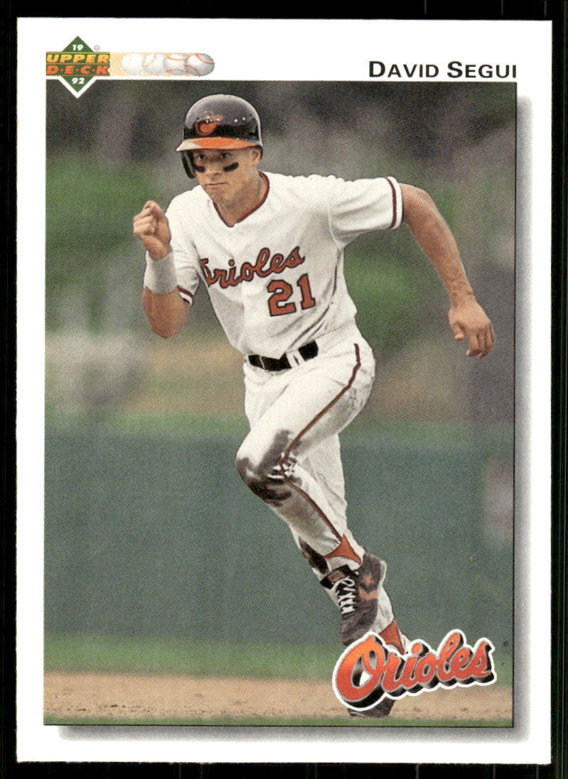 1992 Upper Deck #316 David Segui | eBay