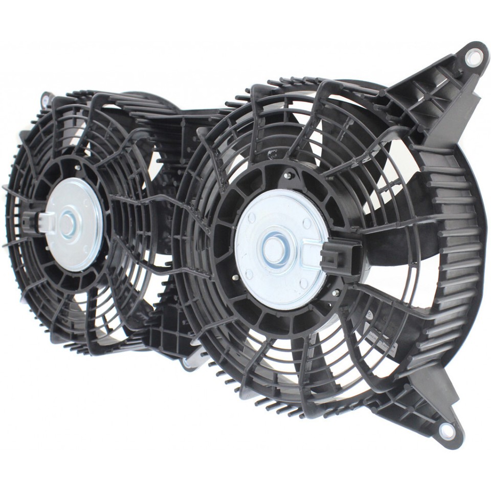 For Cadillac SRX AC Radiator Fan 2004 2005 2006 3.6L w/ Towing Package ...