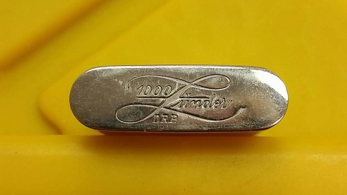 SUPER RARE! VINTAGE "LUNDER 1000 LIGHTER ZONE FRANCAISE - OCCUPIED ...