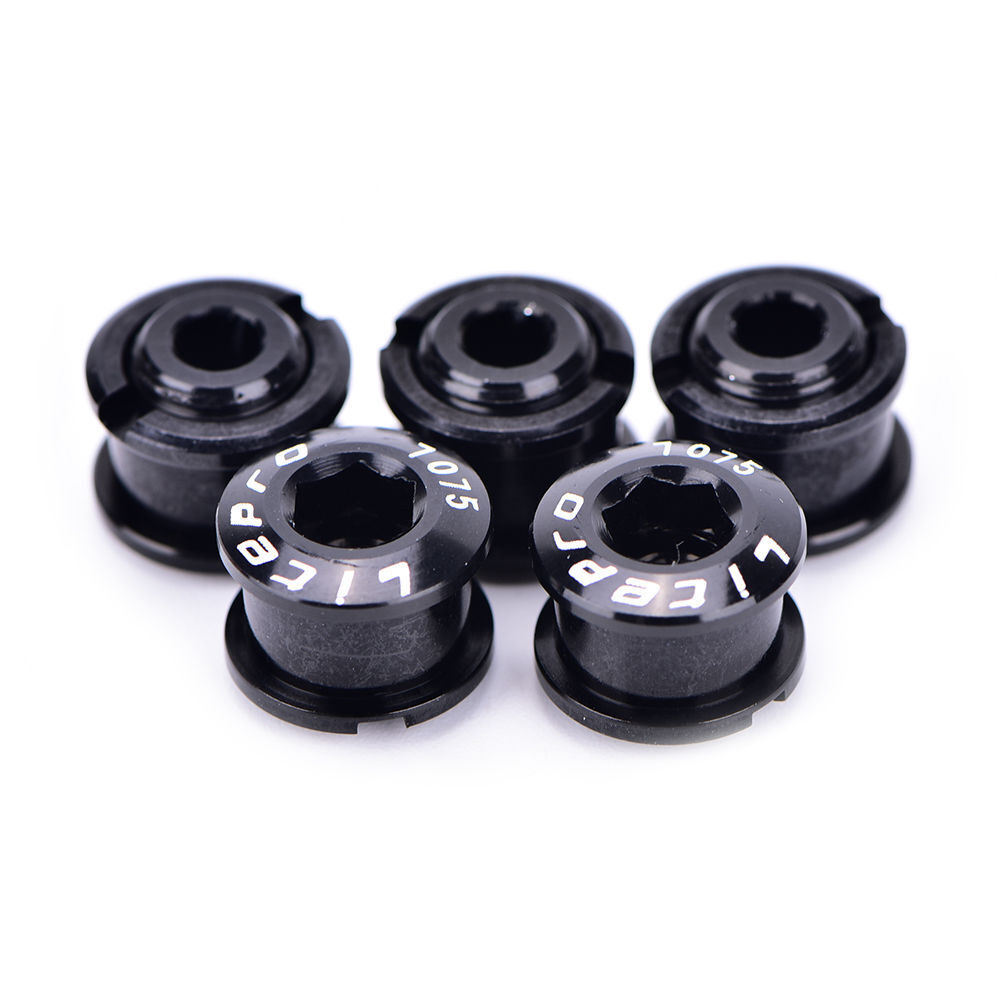 Litepro 4/5PCS Single & Double Chainring Bolts MTB Road Bike Crankset ...