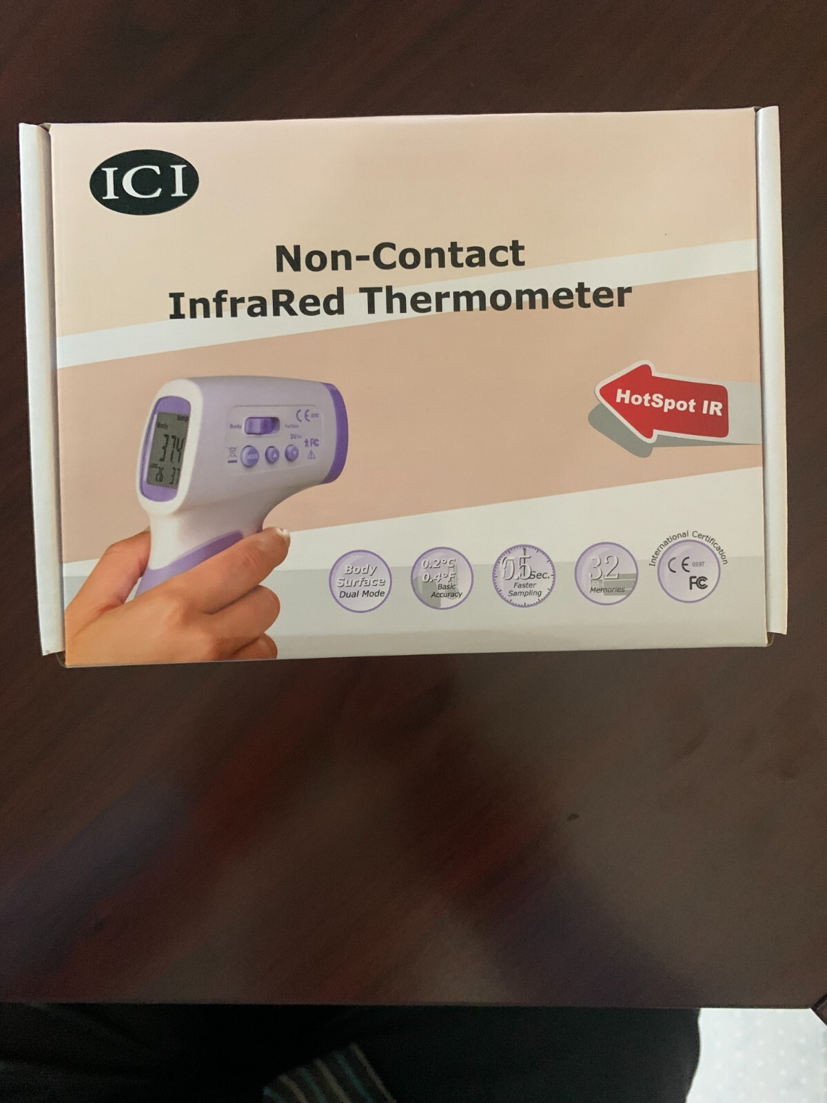 ICI HOT SPOT Infrared Thermometer Non-contact Forehead Temperature ...