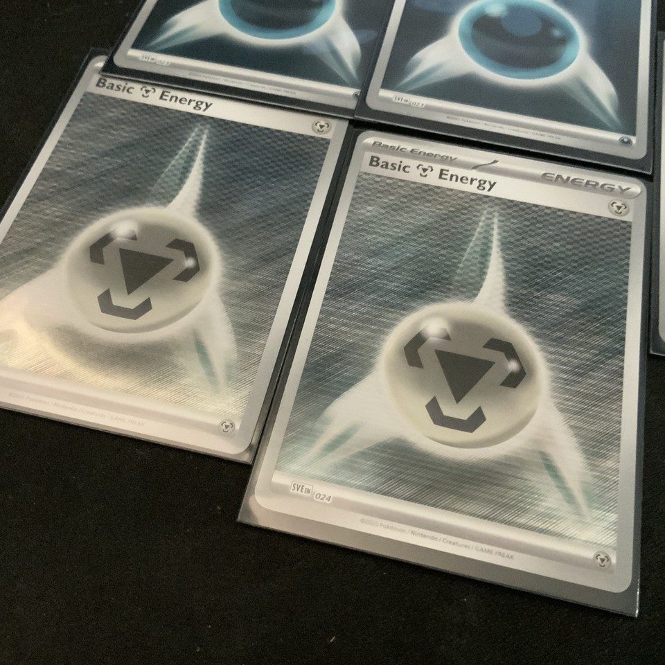 Holo Energy Pokemon Black Bolt & White Flare (5 Pack) | eBay