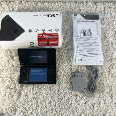 Nintendo DSi Matte Black Handheld Console System TWL-001 Complete in ...