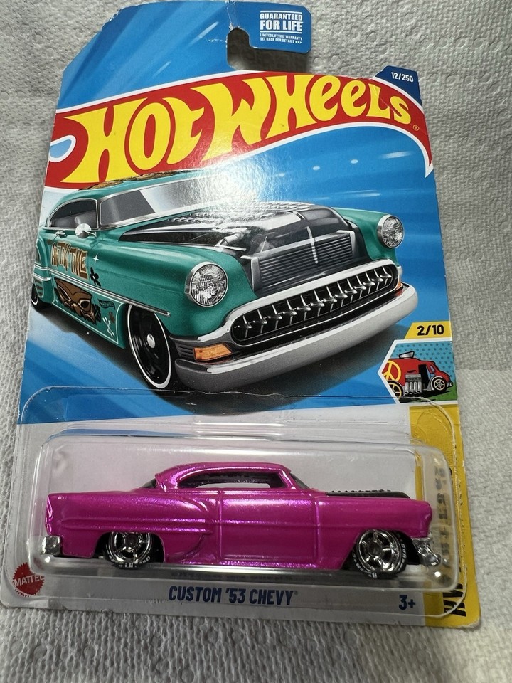 2025 Hot Wheels Custom 53 Chevy Custom Paint & Wheel Swap Pink | eBay