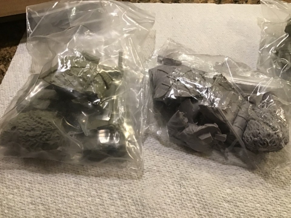 Nuts Planet 1/10 SAPPER Foot Grenadiers of the guard Resin Model Kit 3 ...