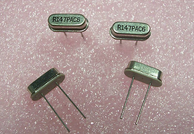 QTY (50) 14.7456 Mhz CRYSTALS LOW PROFILE HC49/S 20pf AS-14.7456-20-SP ...