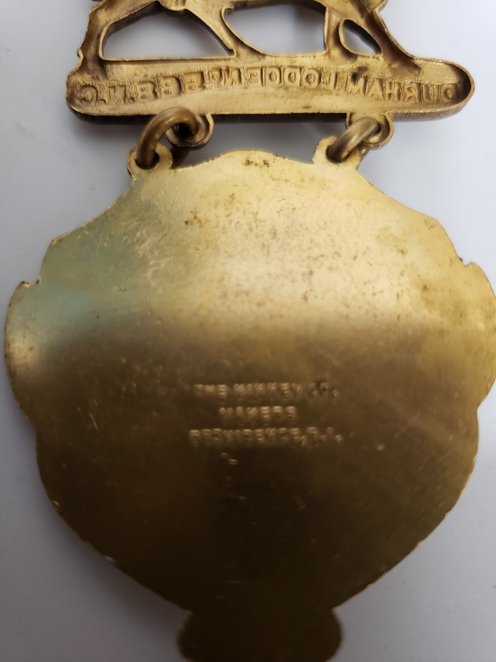 1911 BPOE ELKS Atlantic City Grand Reunion Durham NC Lodge N 568 Pin | eBay