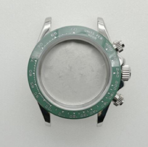 41MM Steel Watch Case 6 Pin Sapphire Glass Waterproof For Japan VK63 ...