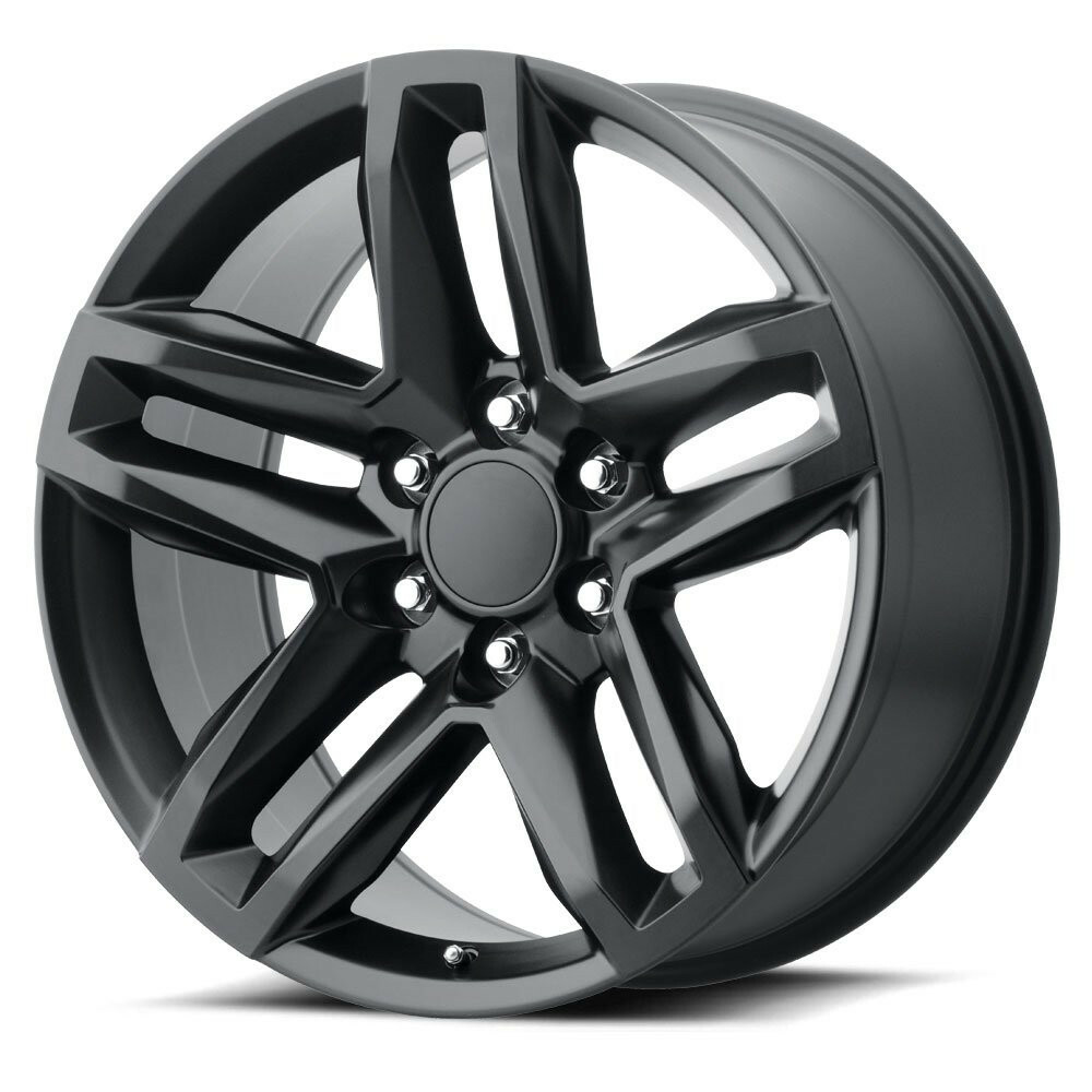 22 inch Chevy Suburban Z71 Trail Boss Replica Wheels Satin Black Rims ...