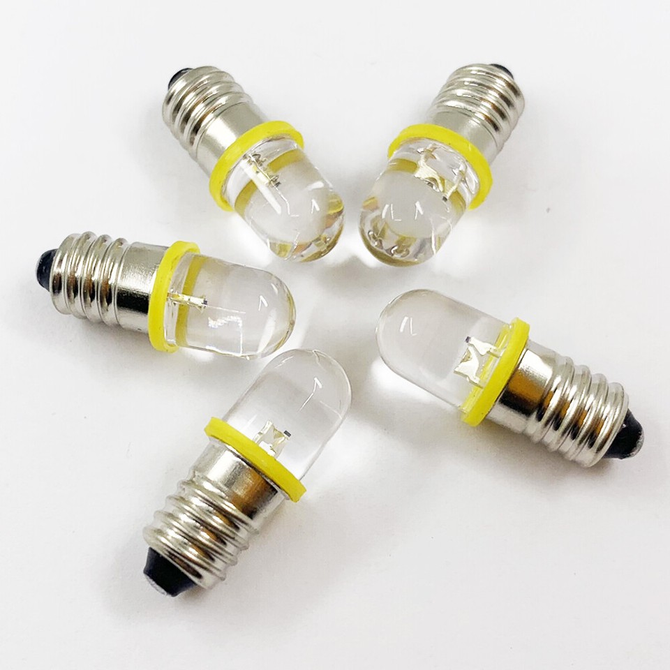 5pcs E10 led Indicator Bulb 12v18v24v Warning Automobile instrument ...