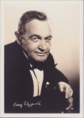 5x7 Fan Photo Pre Printed Signature Actor Barry Fitzgerald | eBay