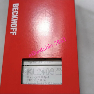 New KL2408 BECKHOFF 8 CHANNEL DIGITAL OUTPUT MODULE In Box DHL or FedEx ...