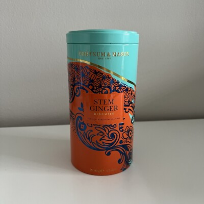 Empty Fortnum & Mason Ginger Biscuit Tin | eBay