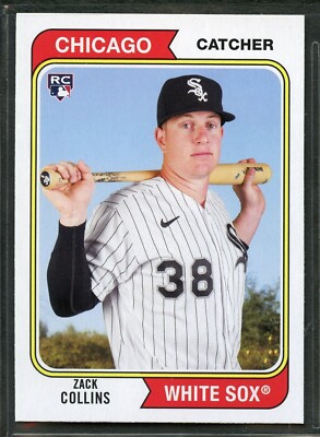 2020 Topps Archives Baseball - #140 - Zack Collins - Chicago White Sox ...