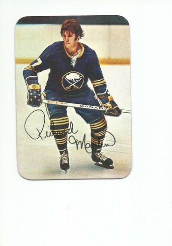 RICK MARTIN 1977-78 Topps Hockey Glossy card #11 Buffalo Sabres NR MT ...