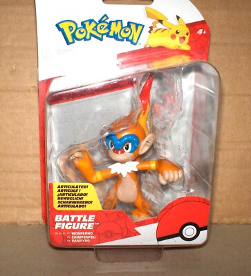 Pokemon PANPYRO Battle Figur ca. 9 cm bis Schwanzspitze - Neu,OVP ...