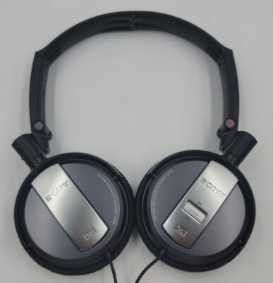 Sony MDR-NC7 Noise Canceling Headphones W/ Manual, Airplane Adapter ...
