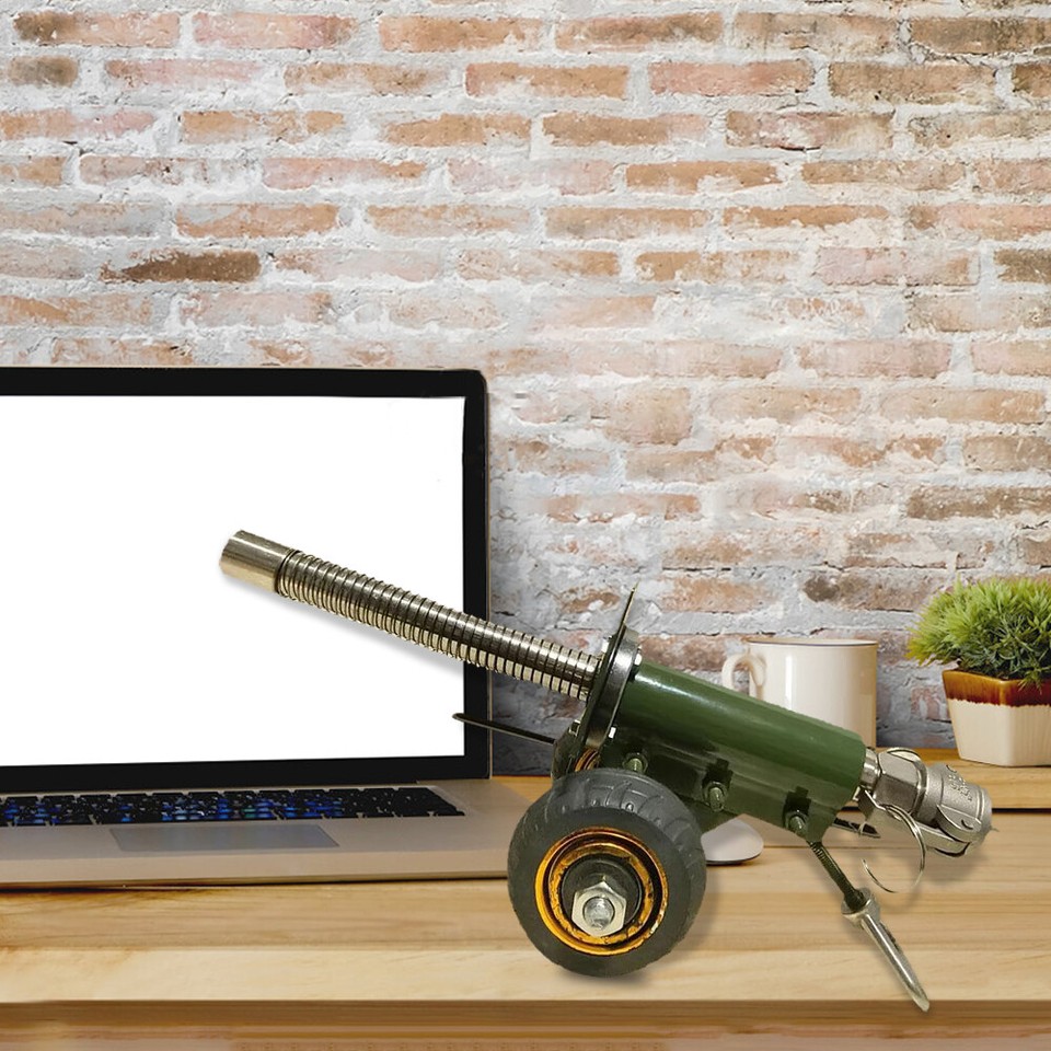 Firecracker Artillery Model Stainless Steel Mini Cannon Military ...