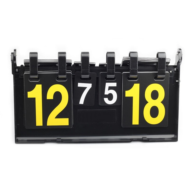 Sport Table Tennis Scoreboard Score Board Plastic Score Board 4 Digit ...