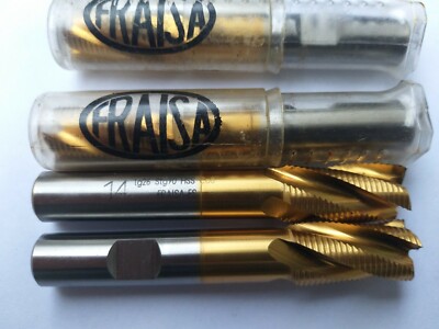 Fraisa 1pcs Roughing End Mill 14mm x 26mm x 83mm x 12mm HSS-Co8 4flute ...