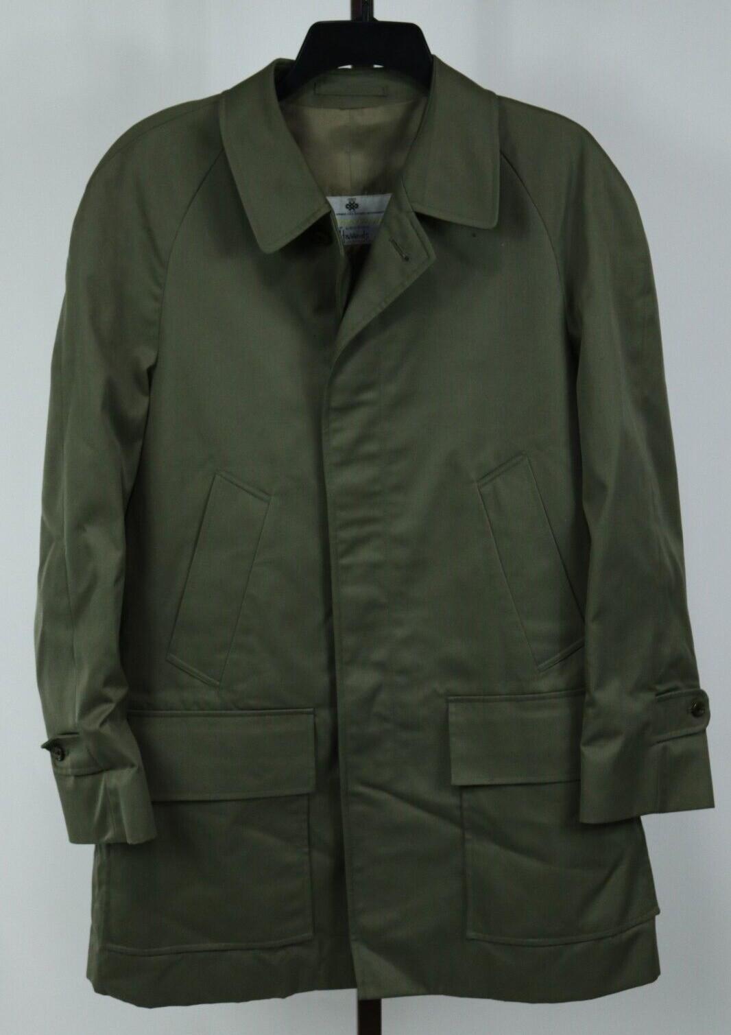 Mens Aquascutum Harrods Green Water Stain Resistant … - Gem