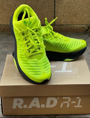 R.A.D One RAD R-1 Running Sneakers Shoes FTC BRIGHT GREEN NEON Unisex ...