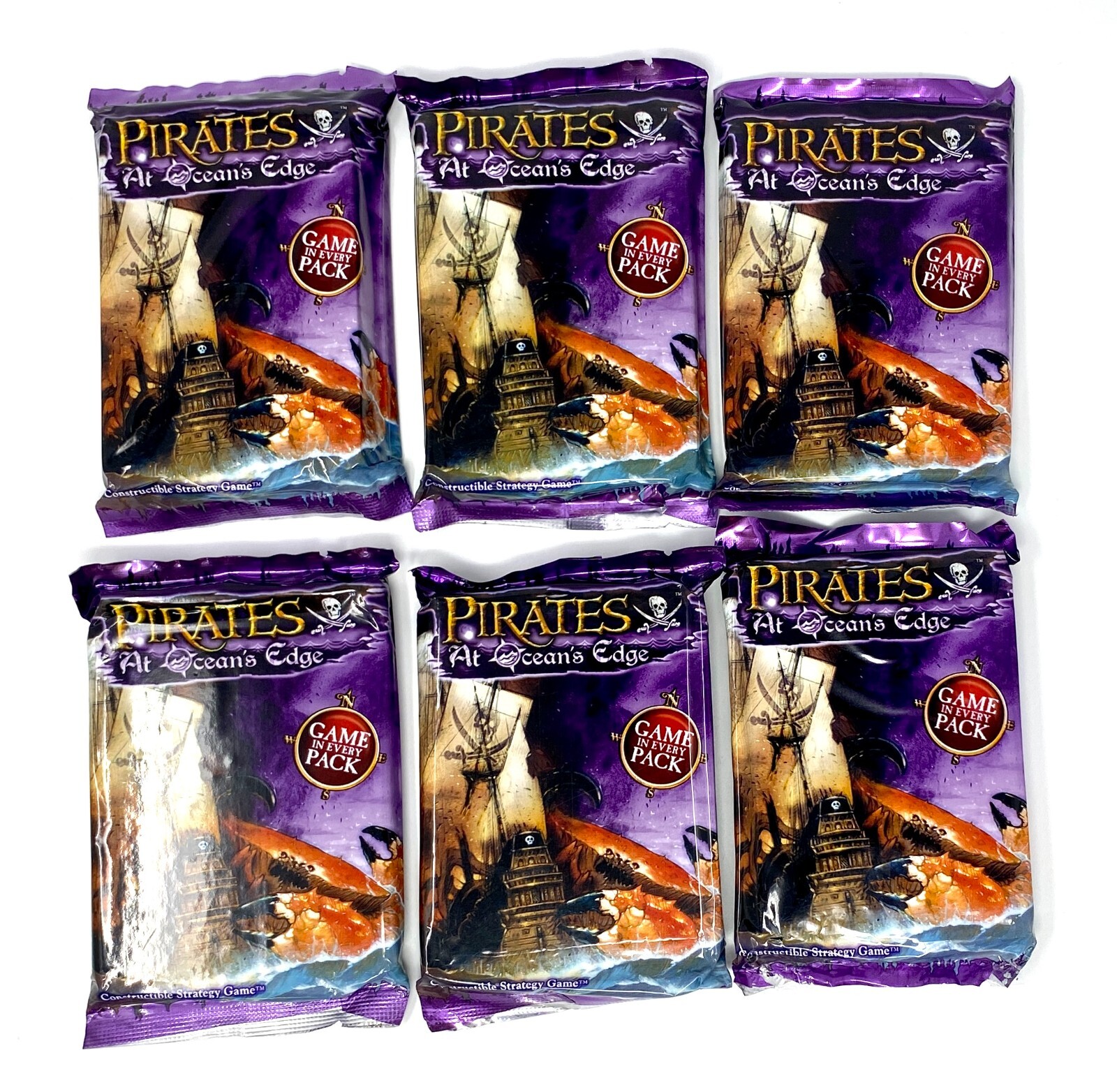 Wizkids Pirates CSG At Ocean's Edge - Lot of 6 Sealed Booster Packs | eBay