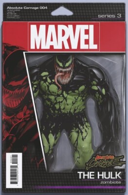 Absolute Carnage #4 MARVEL Oct 2019 Christopher Action Figure Variant ...