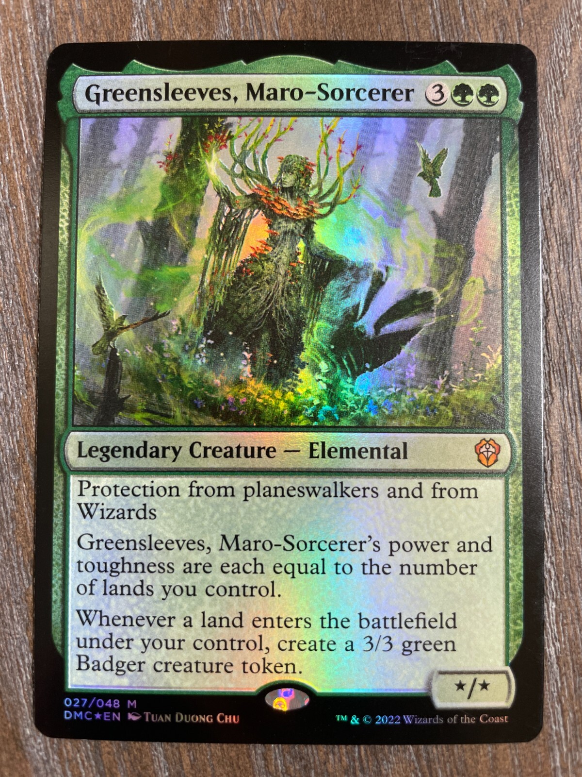 1x Greensleeves, Maro-Sorcerer (DMC) - NM Foil - MTG Free Shipping | eBay